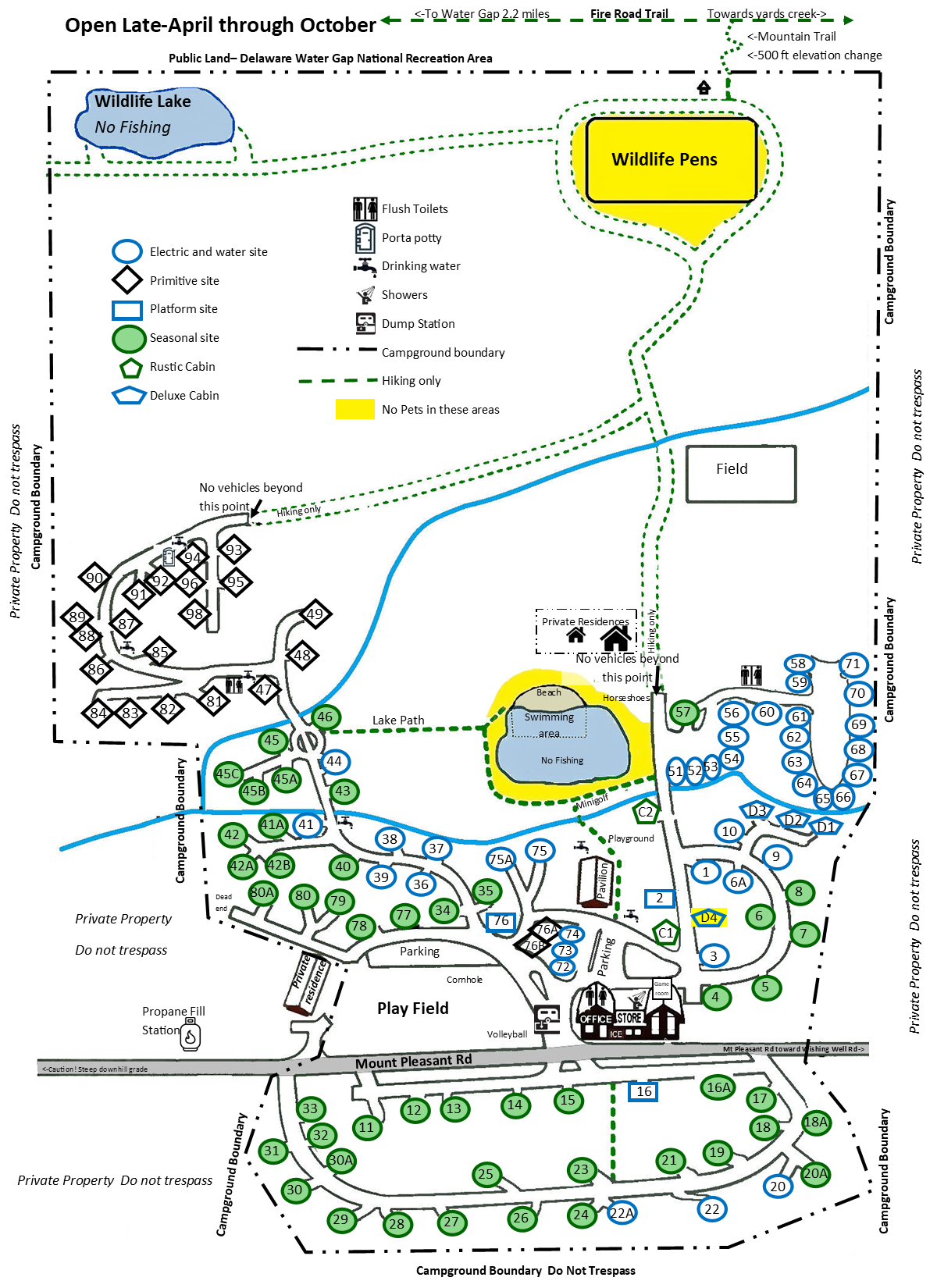 Campground Map